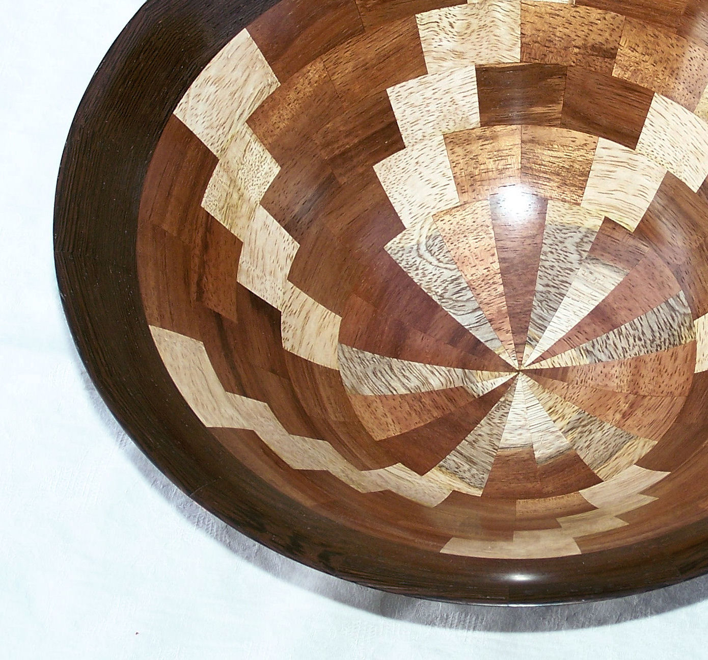 Hawkins' Turnings: Open Bowl: Wenge, Koa, and Mango Segmented Bowl (4 3 ...